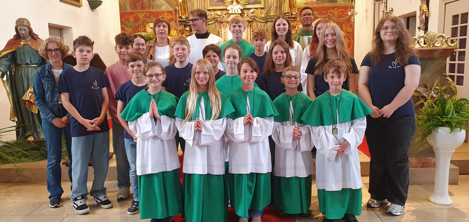 Fünf neue Ministranten in der Expositur Störnstein eingeführt – Pfarrei ...